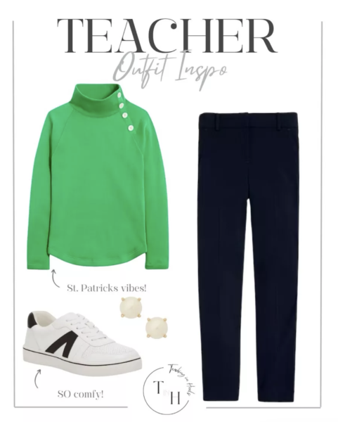Stylish Comfort: Teacher Outfits With Sneakers - Teaching in Heels