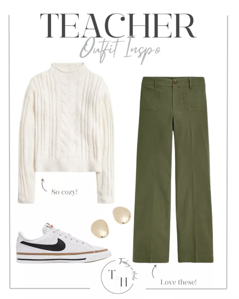 Stylish Comfort: Teacher Outfits With Sneakers - Teaching in Heels