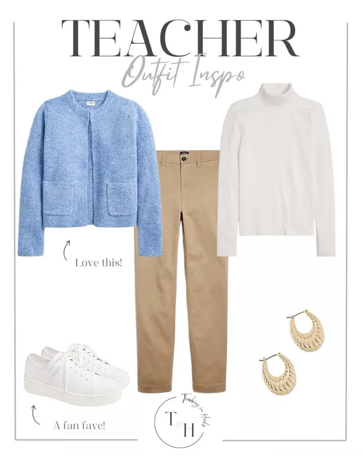 Stylish Comfort: Teacher Outfits With Sneakers - Teaching in Heels