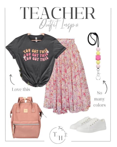 How to Style Teacher T-Shirts: From Casual to Chic - Teaching in Heels