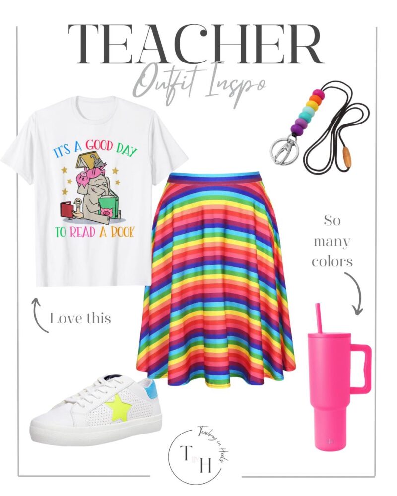How to Style Teacher T-Shirts: From Casual to Chic - Teaching in Heels