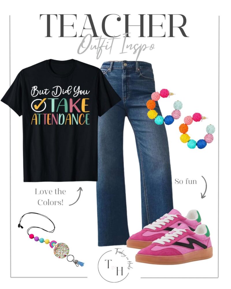 How to Style Teacher T-Shirts: From Casual to Chic - Teaching in Heels