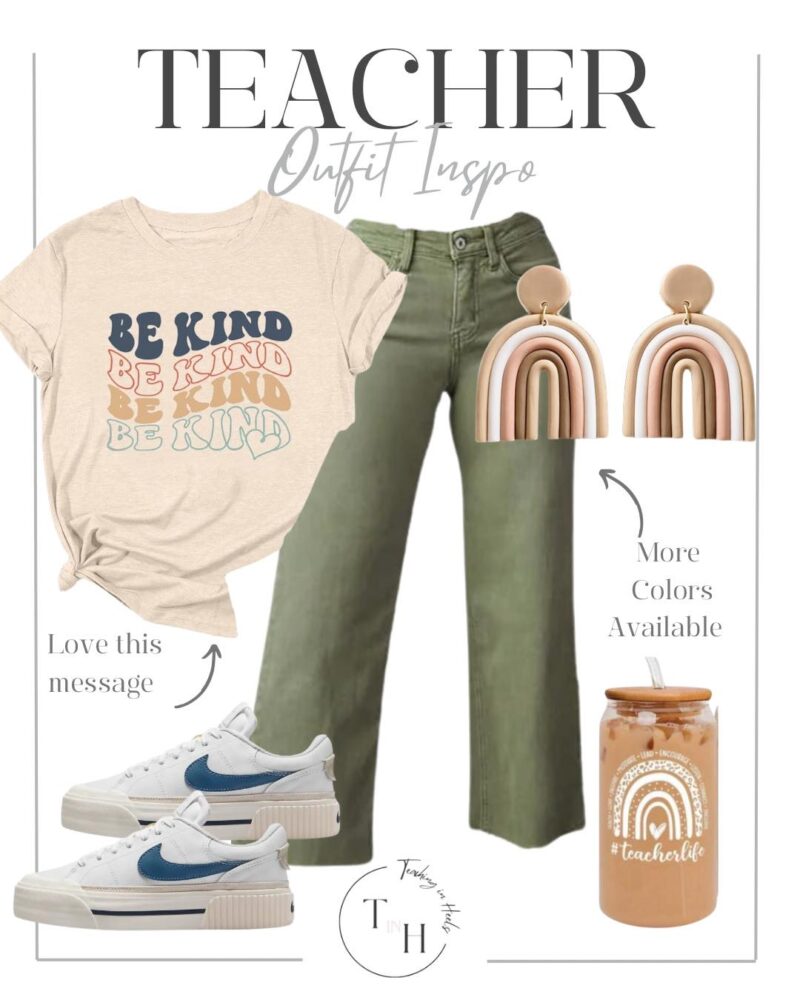 How to Style Teacher T-Shirts: From Casual to Chic - Teaching in Heels